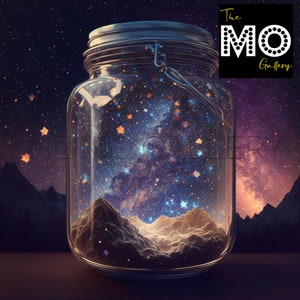 20 Dream Jar Portraits Illustration Prints Card Making Sublimation ...