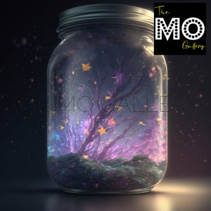 20 Dream Jar Portraits Illustration Prints Card Making Sublimation ...