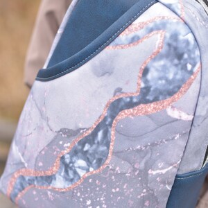Blue Marble Fabric - Etsy
