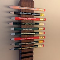 Golf Pencil Display Case | Holds 64 Round or Hexagonal Golf Pencils ...