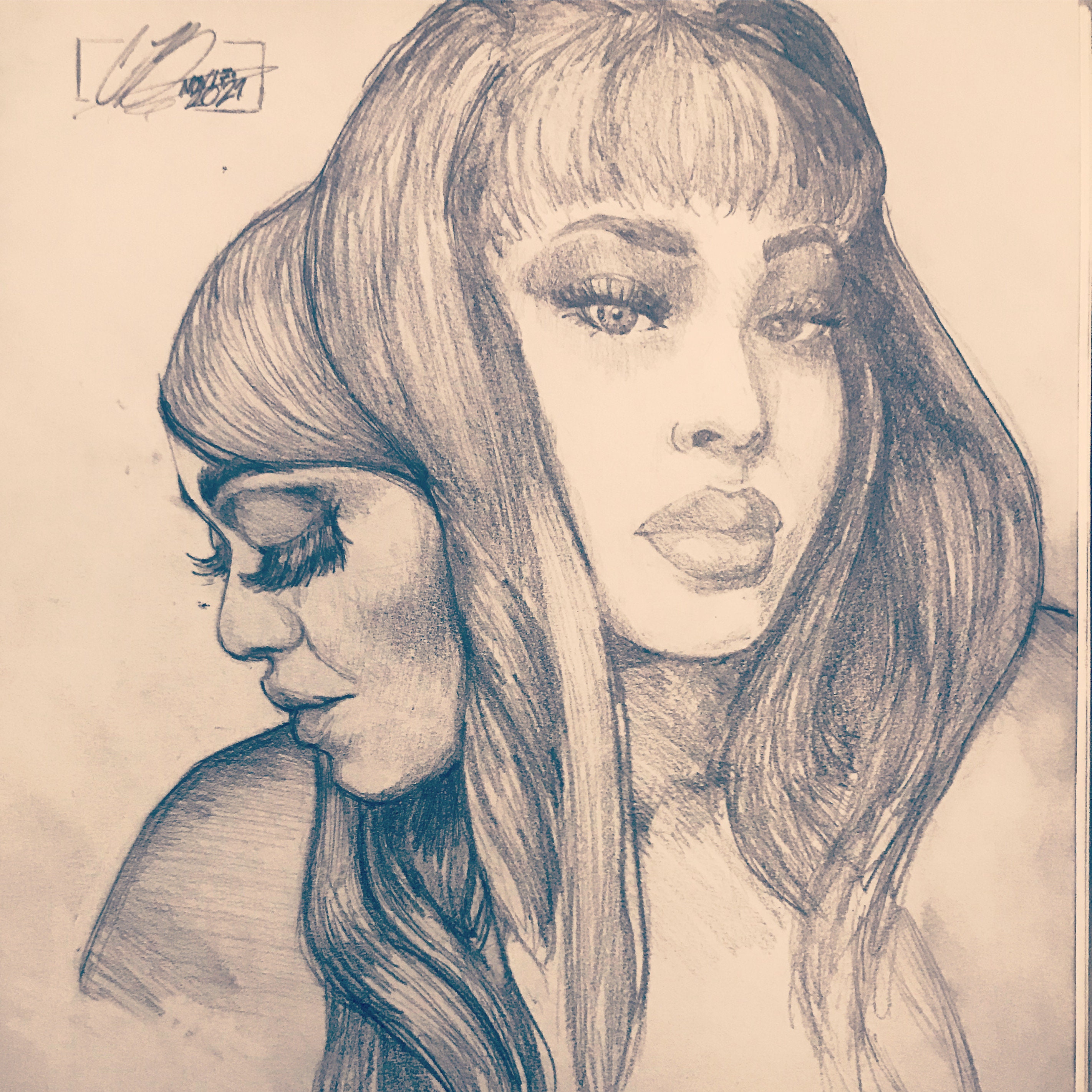 Physical & Digital Commissions portraits high Quality - Etsy