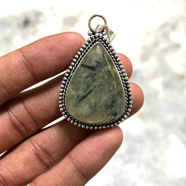 Prehnite Jewelry - Etsy