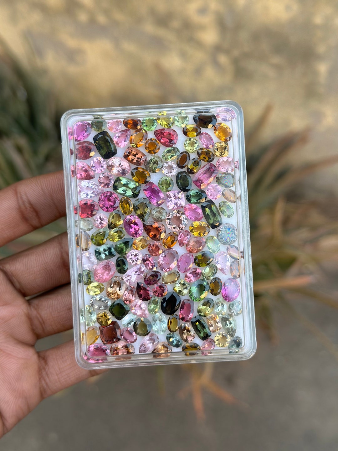 Natural Tourmaline Lot 100.00 Carat Mix Shape Loose Gemstone Making for ...