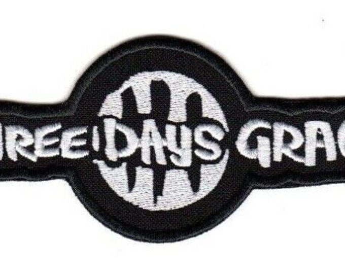 Three Days Grace Patch - Groundswell Canadian Nu Metal Hard Rock Band ...