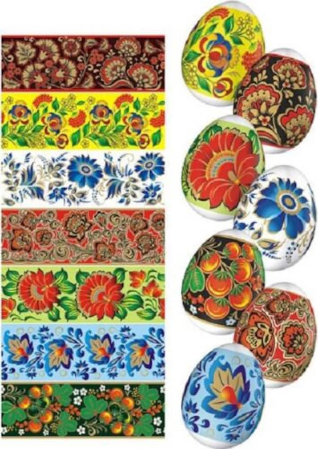 Heat Shrink Wrap Easter Egg Wraps Sleeve Decoration - Etsy