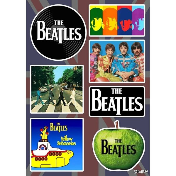 The Beatles Sticker - Etsy