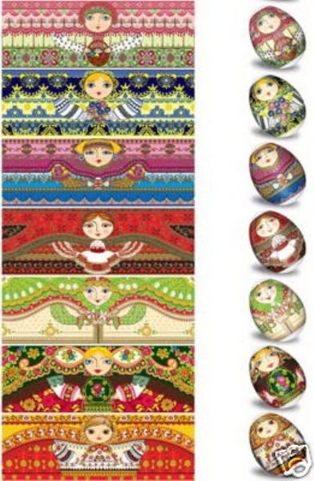 Heat Shrink Wrap - Easter Egg Wraps - Sleeve Decoration Sticker - Kids ...