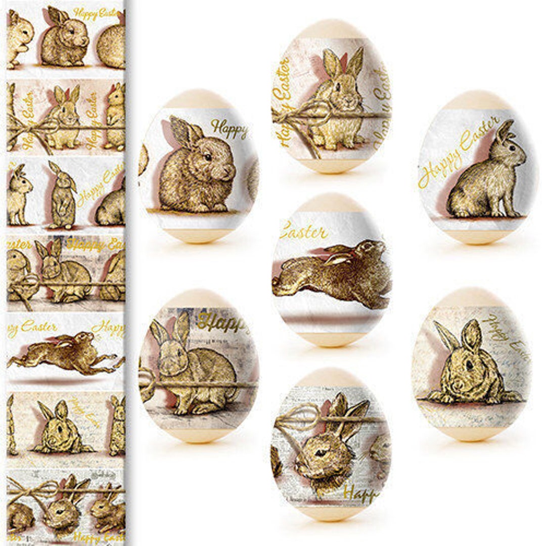 Heat Shrink Wrap - Easter Egg Wraps - Sleeve Decoration Sticker ...