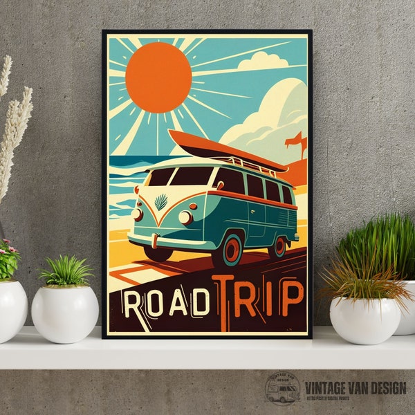 Volkswagen Van - Etsy