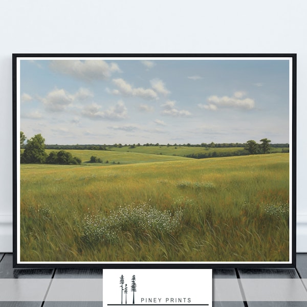 Prairie Landscape - Etsy