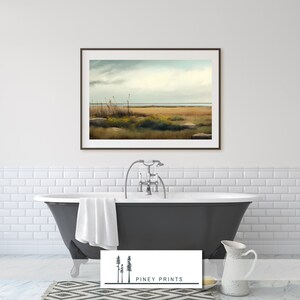 Prairie Plain Landscape Painting Digital Art Download Western Decor ...