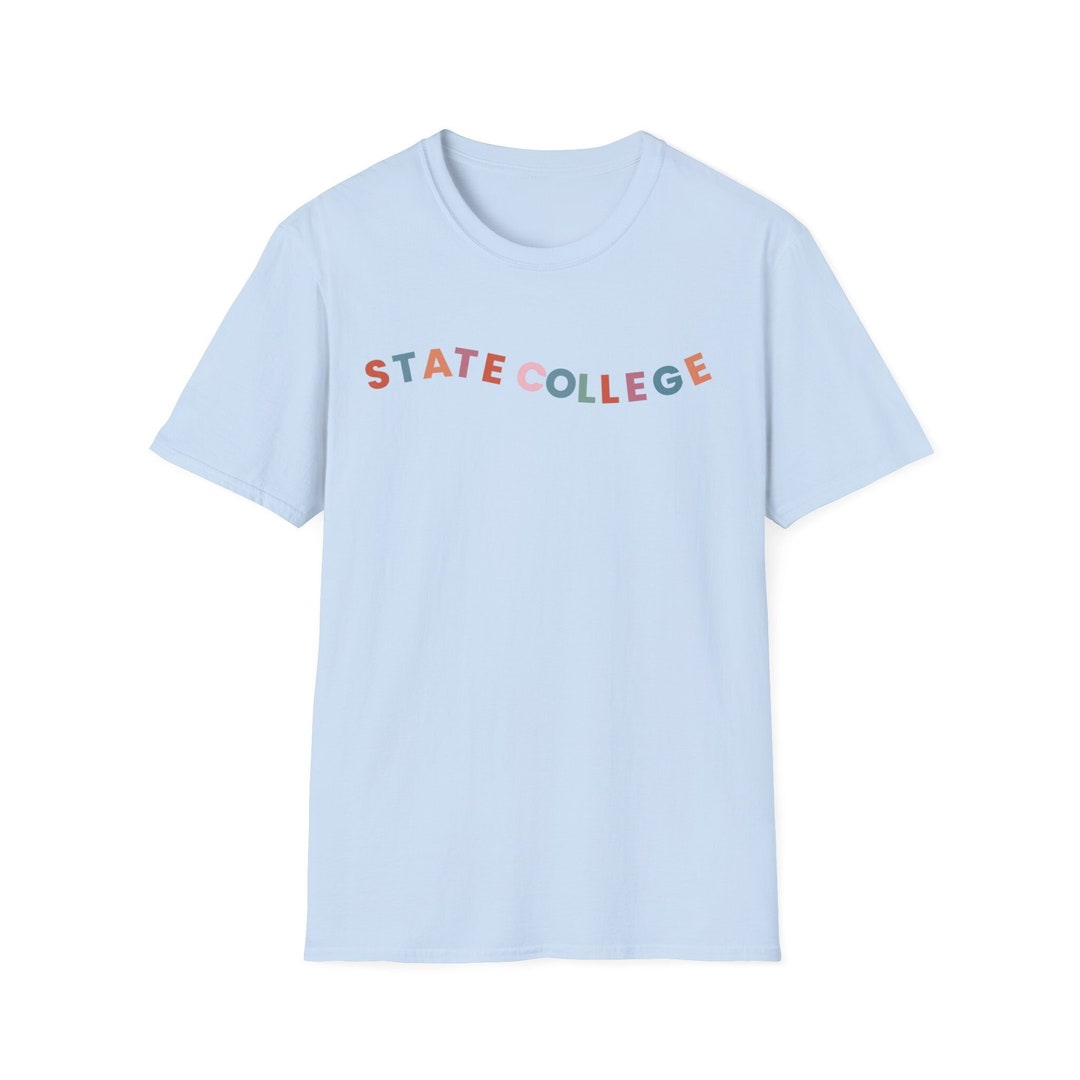 Penn State Shirt, Tailgate Tops, State College Tee, Cute Psu Tee - Etsy