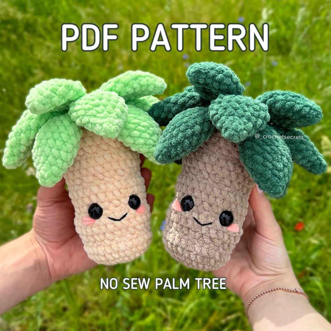 Palm Tree PDF Crochet Pattern - Etsy