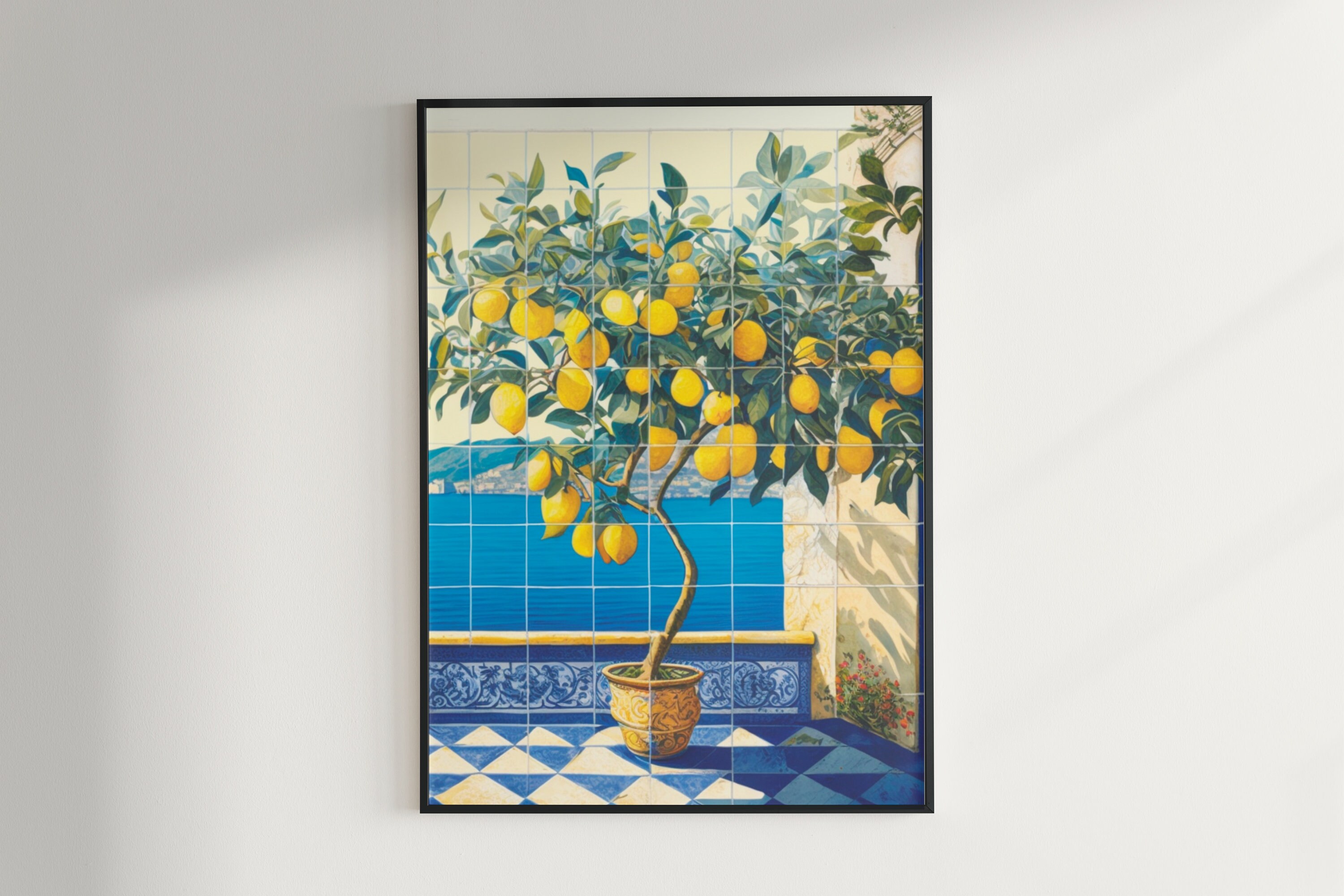 Positano Tile Art - Etsy