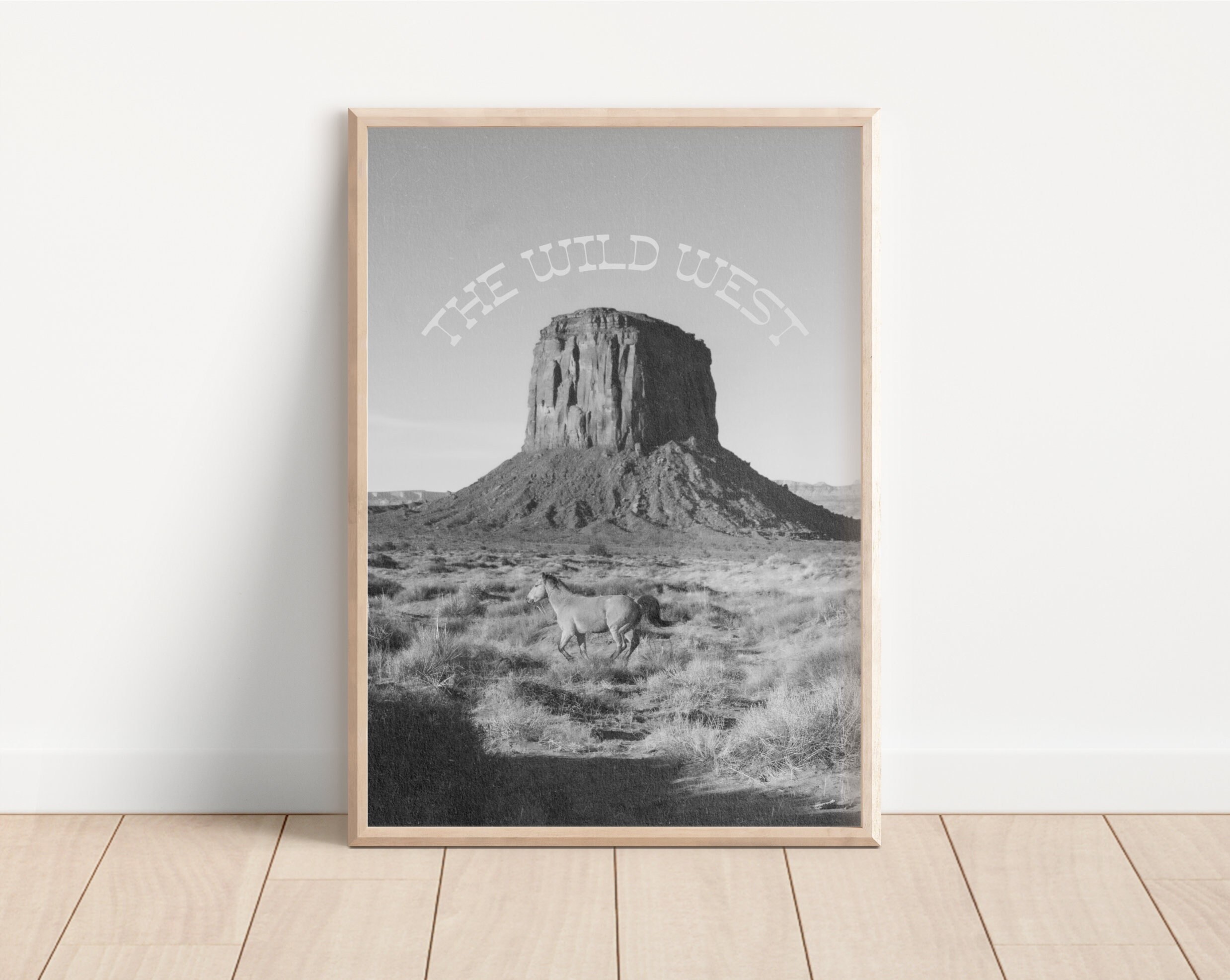 Wild West Poster Country Western Wall Art Vintage Film - Etsy