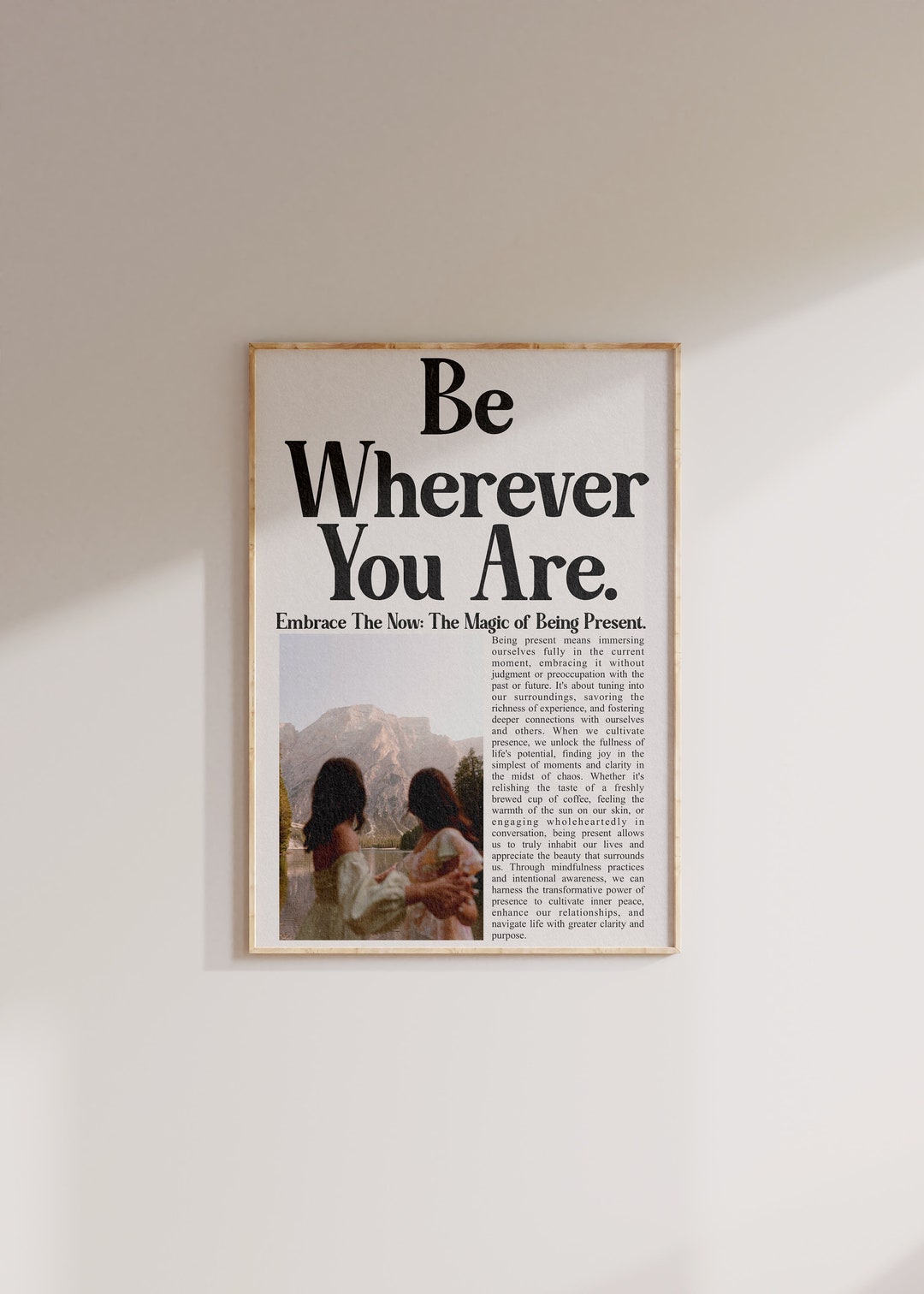 Self Love Print Preppy Wall Art Newspaper Print Self Love Room Decor ...