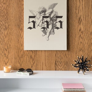 Angel Number 555 Digital Print 555 Poster Angel Number Wall Art 555 ...