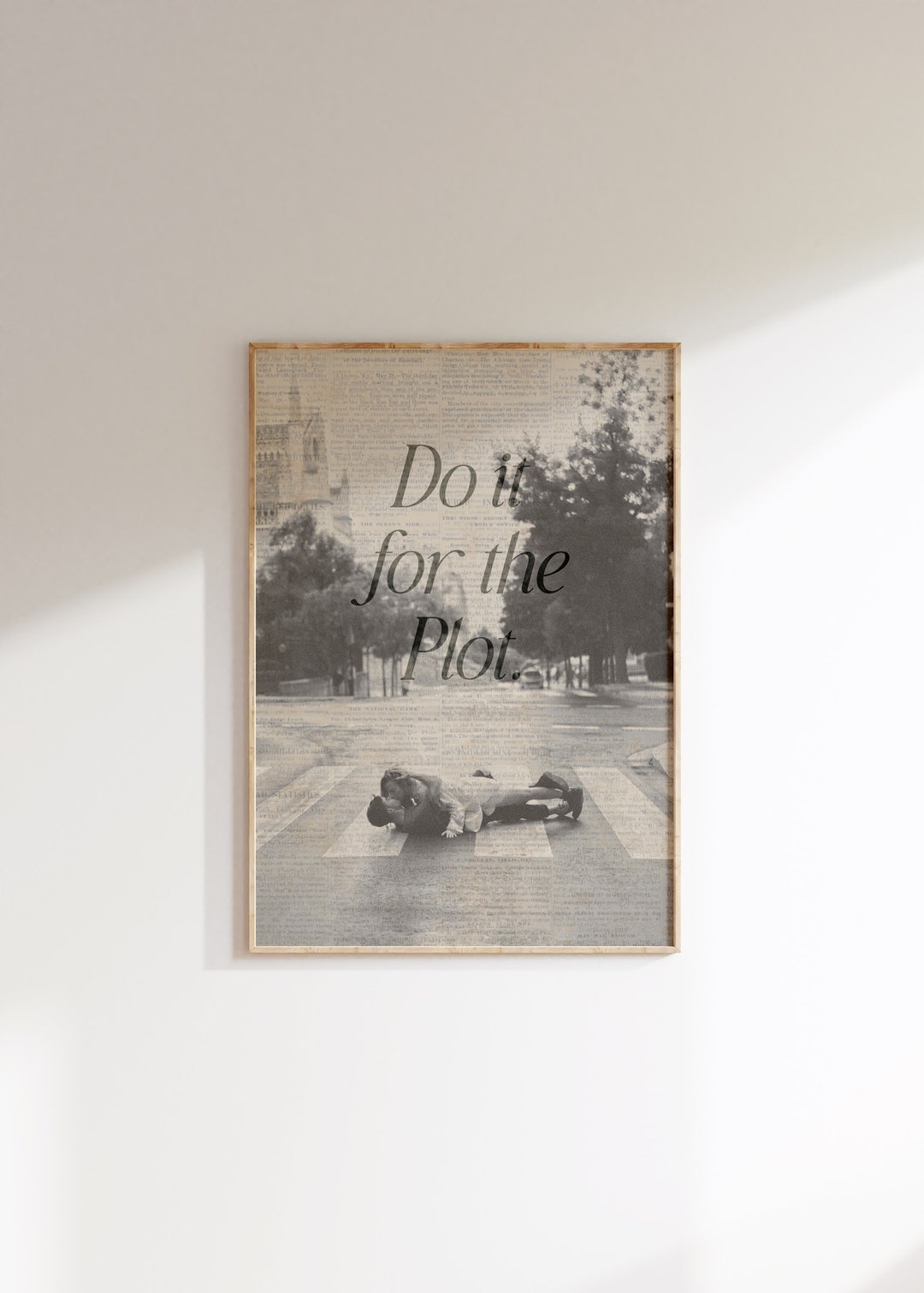 Good for the Plot Print Polaroid Cocktail Print Bar Cart Art Dorm Room ...