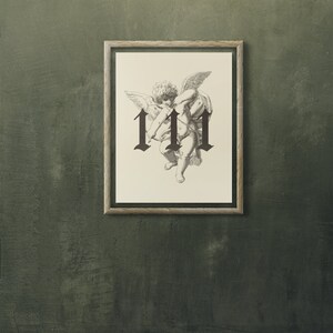 Angel Number 111 Digital Print 111 Poster Angel Number Wall Art 111 ...
