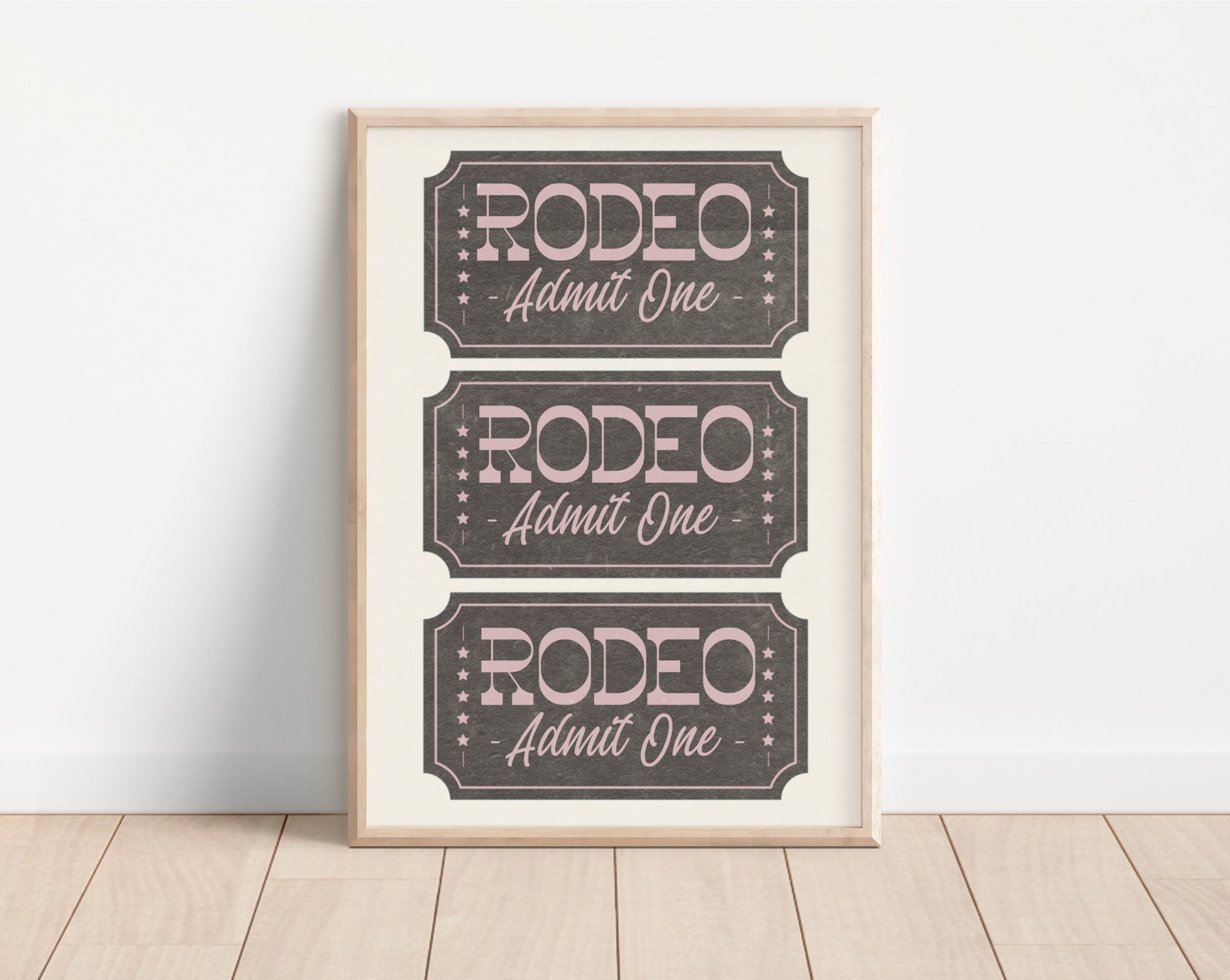 Western Preppy Wall Art Rodeo Cowgirl Print Preppy Room Decor - Etsy