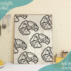 Red Love Print Pink Valentines Day Card Risograph Heart Print Printable ...