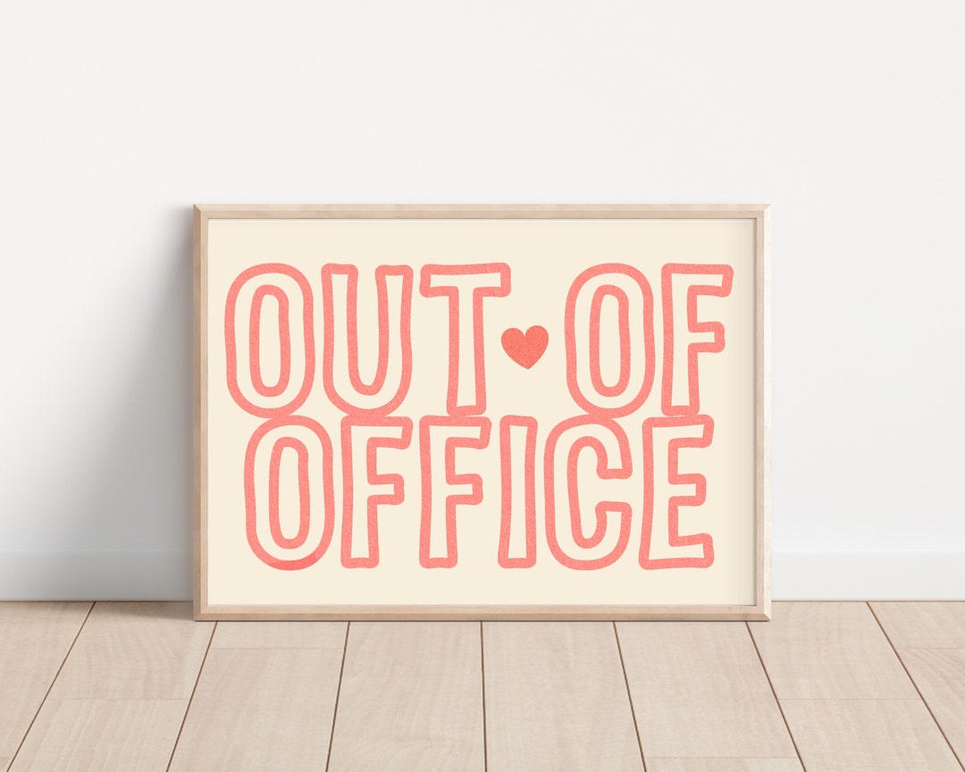 Out of Office Print: Italian Summer Wall Art (digital Download) - Etsy