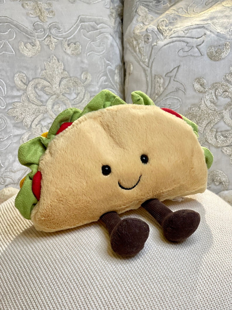 NEW Jellycat Amuseable Taco Brand New With Tag - Etsy