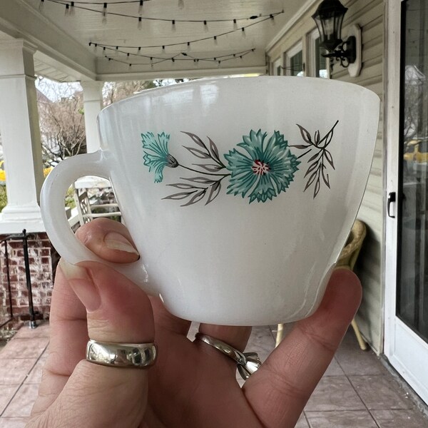 Fire King Coffee Cup - Etsy