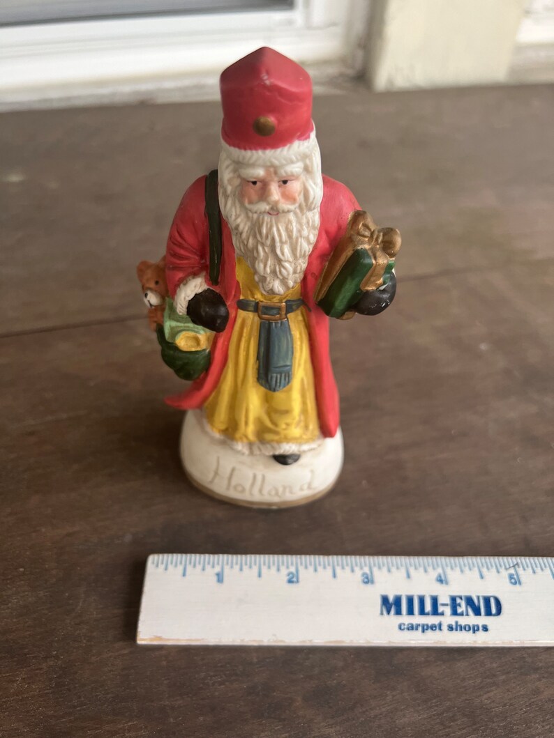 Vintage holland Old World Santa Collection Porcelain - Etsy