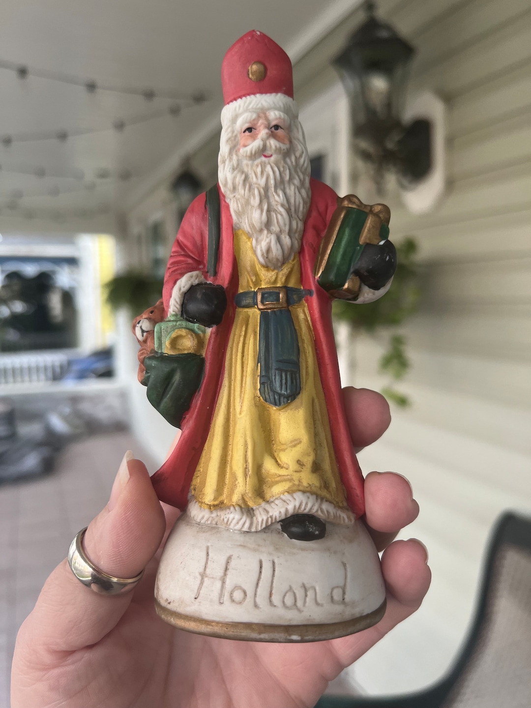 Vintage holland Old World Santa Collection Porcelain - Etsy