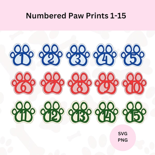 Contestant Numbers - Etsy