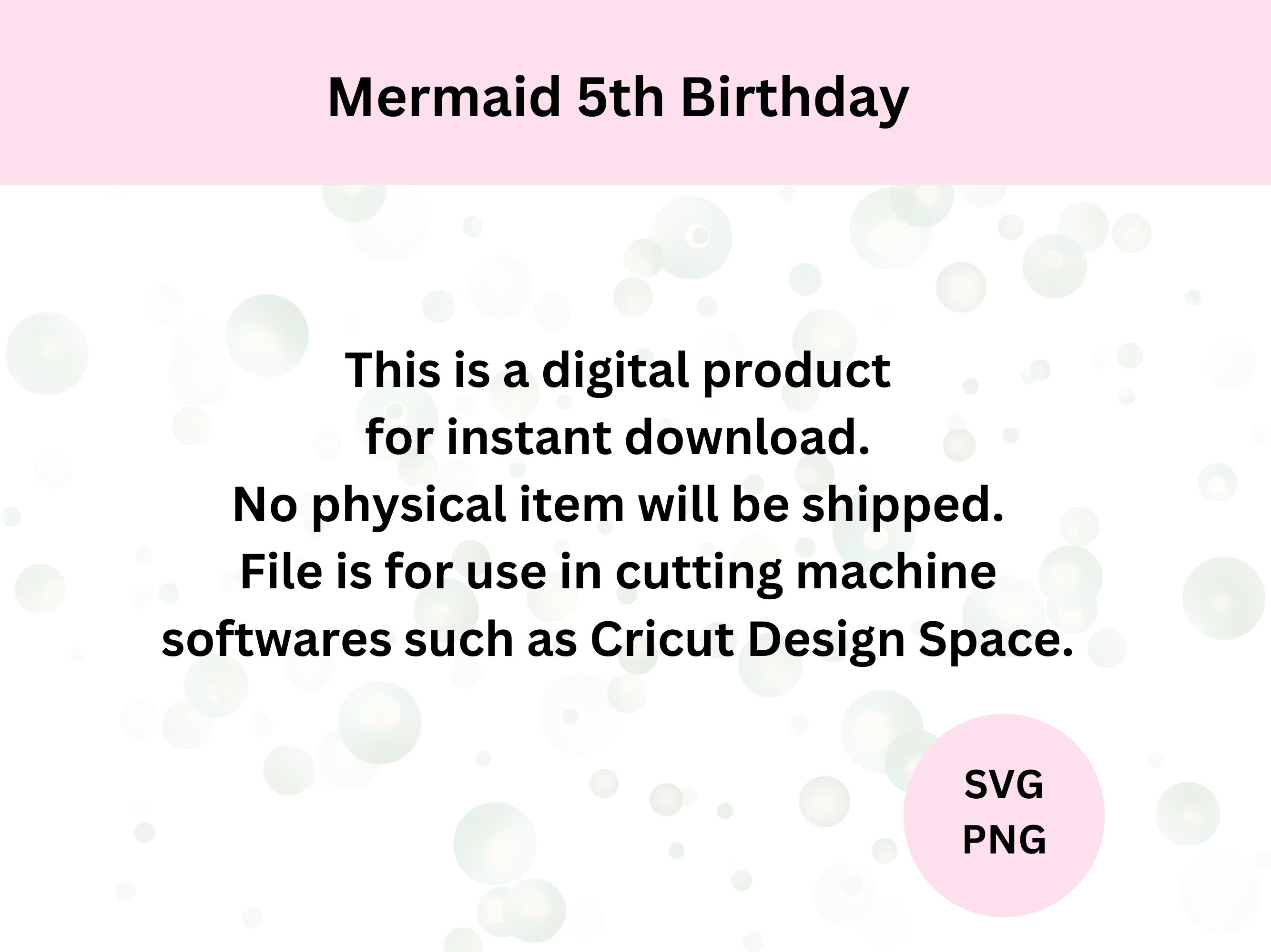 Mermaid Tail Cake Topper Svg Mermaid Svg Digital Download Mermaid Cake ...