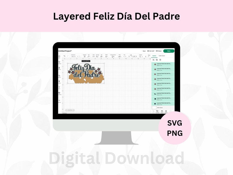 Feliz Dia Del Padre Svg | Happy Father's Day Svg | Digital Download ...