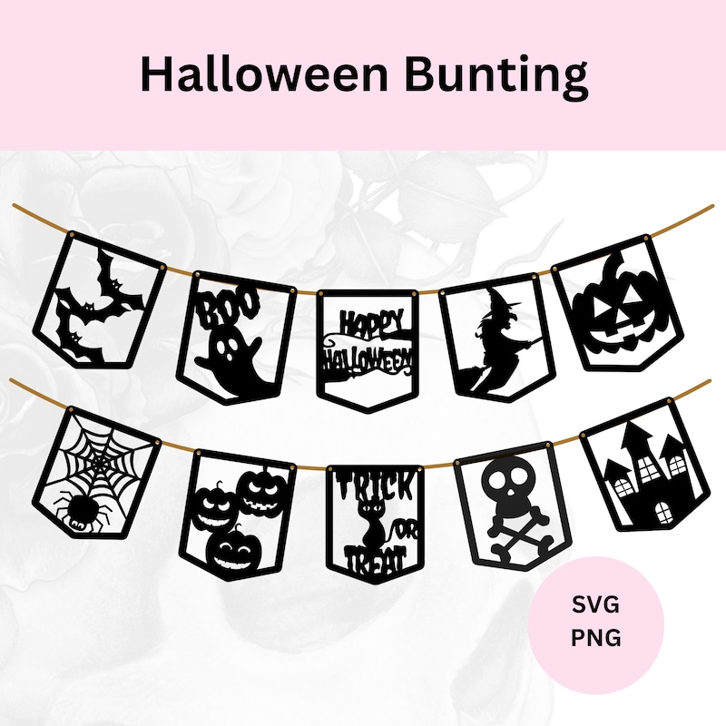 Halloween Bunting - Etsy