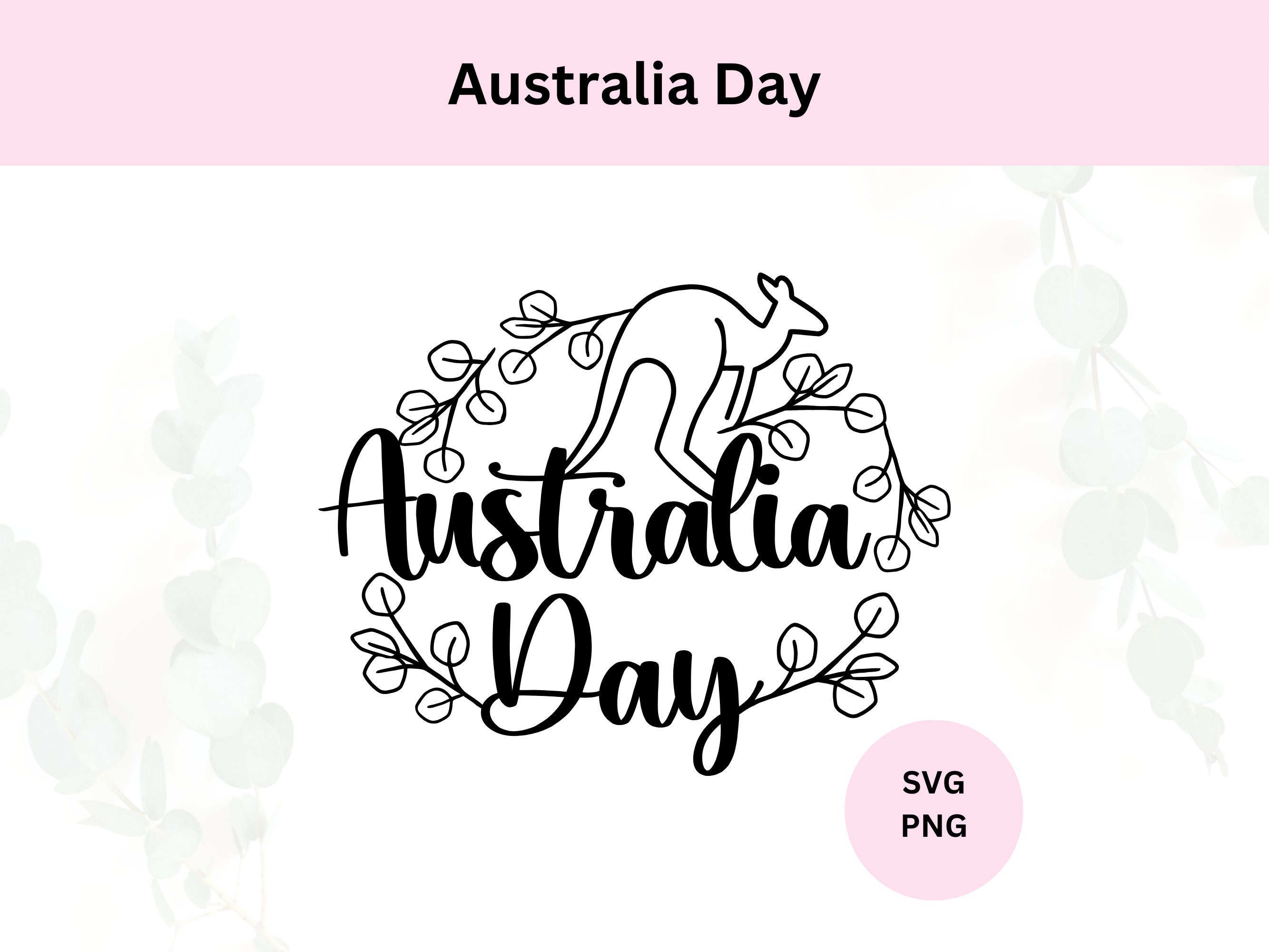 Australia Day Svg | Digital Download | Australia Day Png | Happy ...