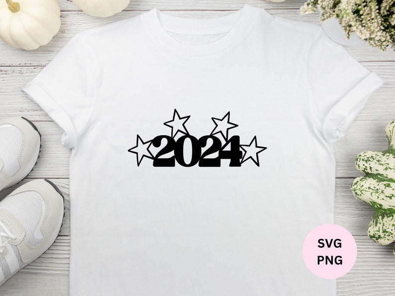 2024 Svg Cut File New Year 2024 Happy New Year Svg 2024 SVG Digital ...