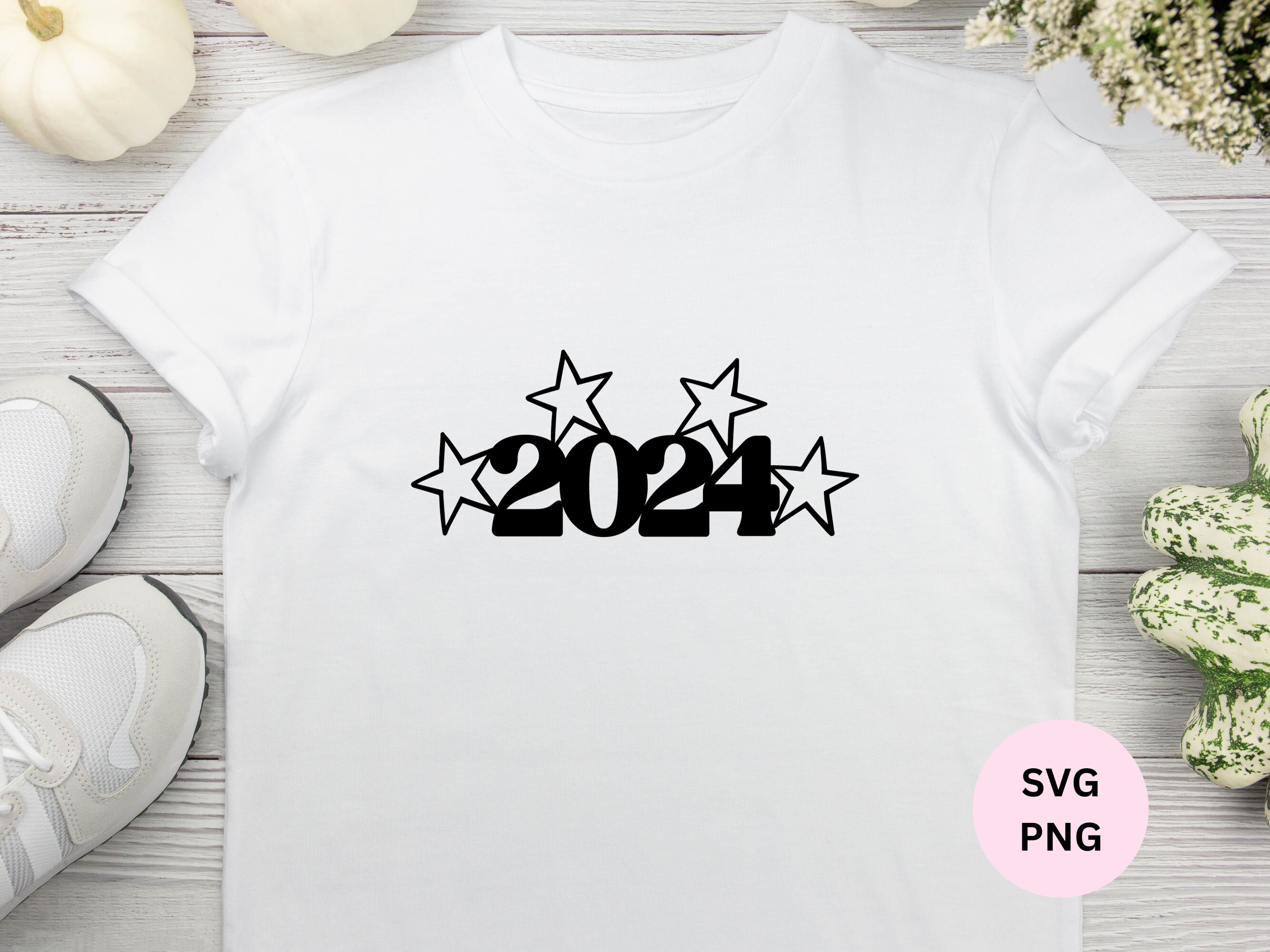2024 Svg Cut File New Year 2024 Happy New Year Svg 2024 SVG Digital ...