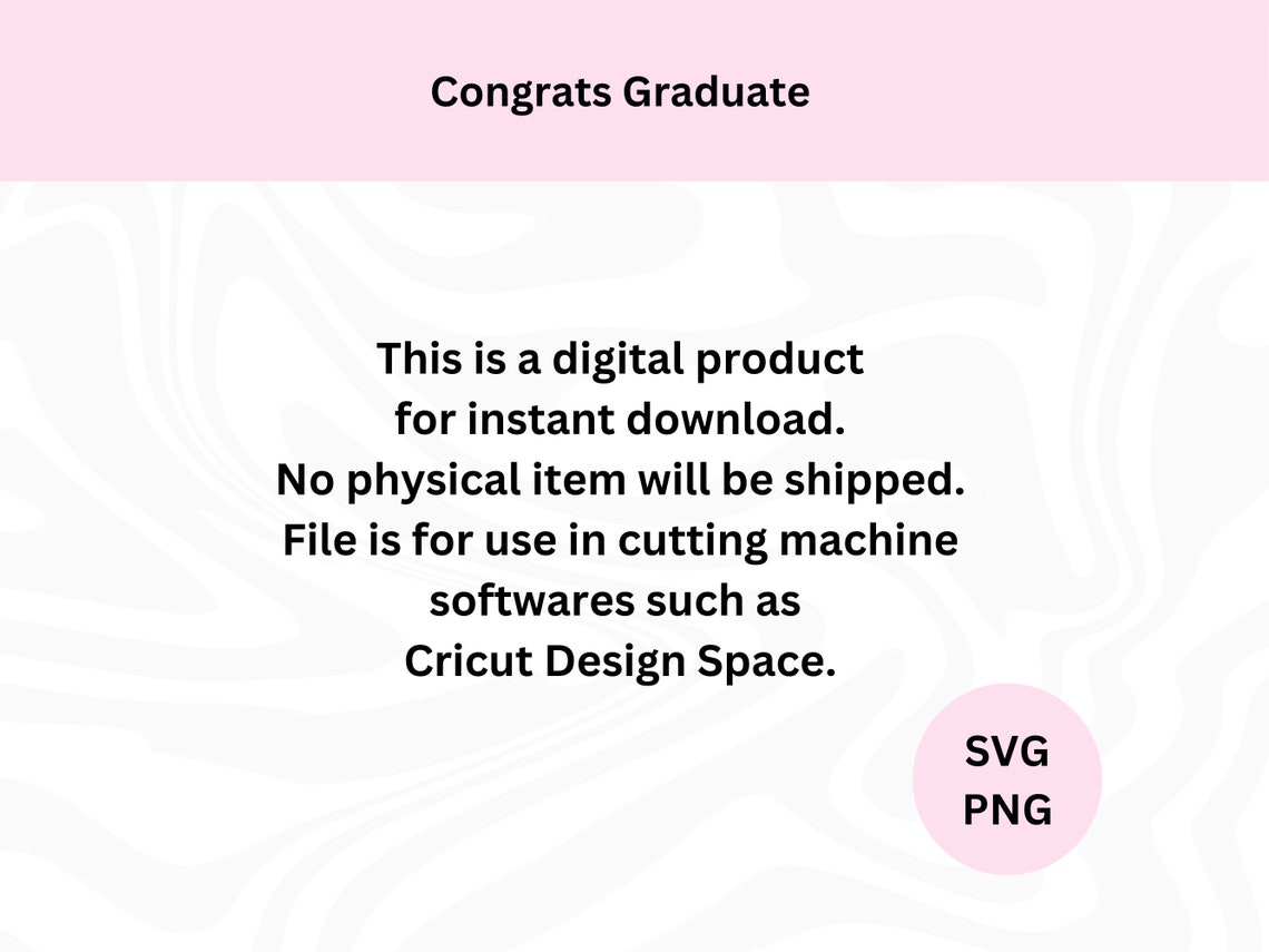 Congrats Graduate Svg Digital Download Graduation Topper Svg Svg for ...