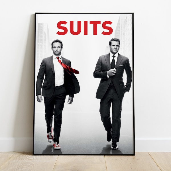 Suits Tv Series Poster - Etsy