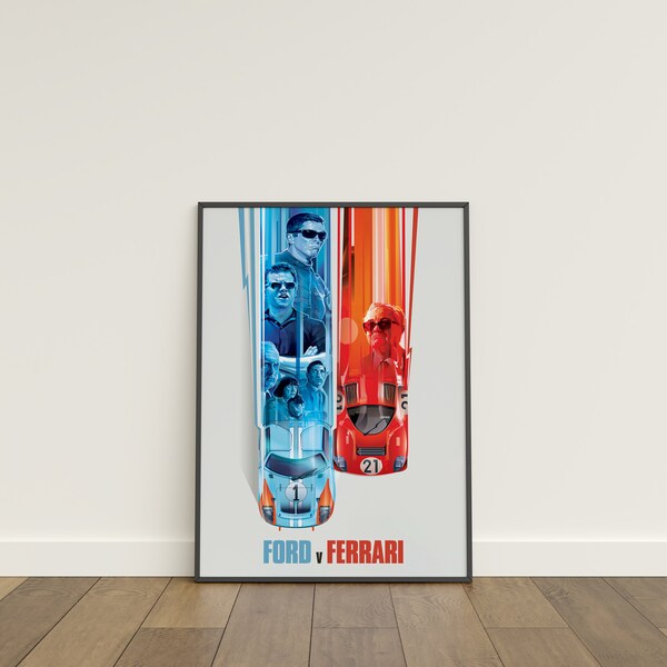 Ford Vs Ferrari Poster - Etsy