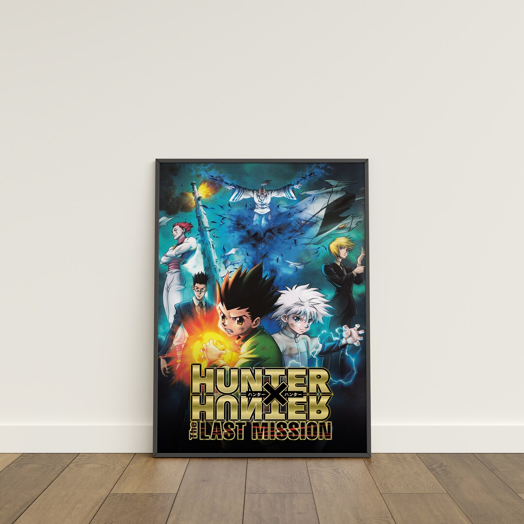 Hunter Hunter Anime Poster Gon Freecss Print Killua Wall - Etsy