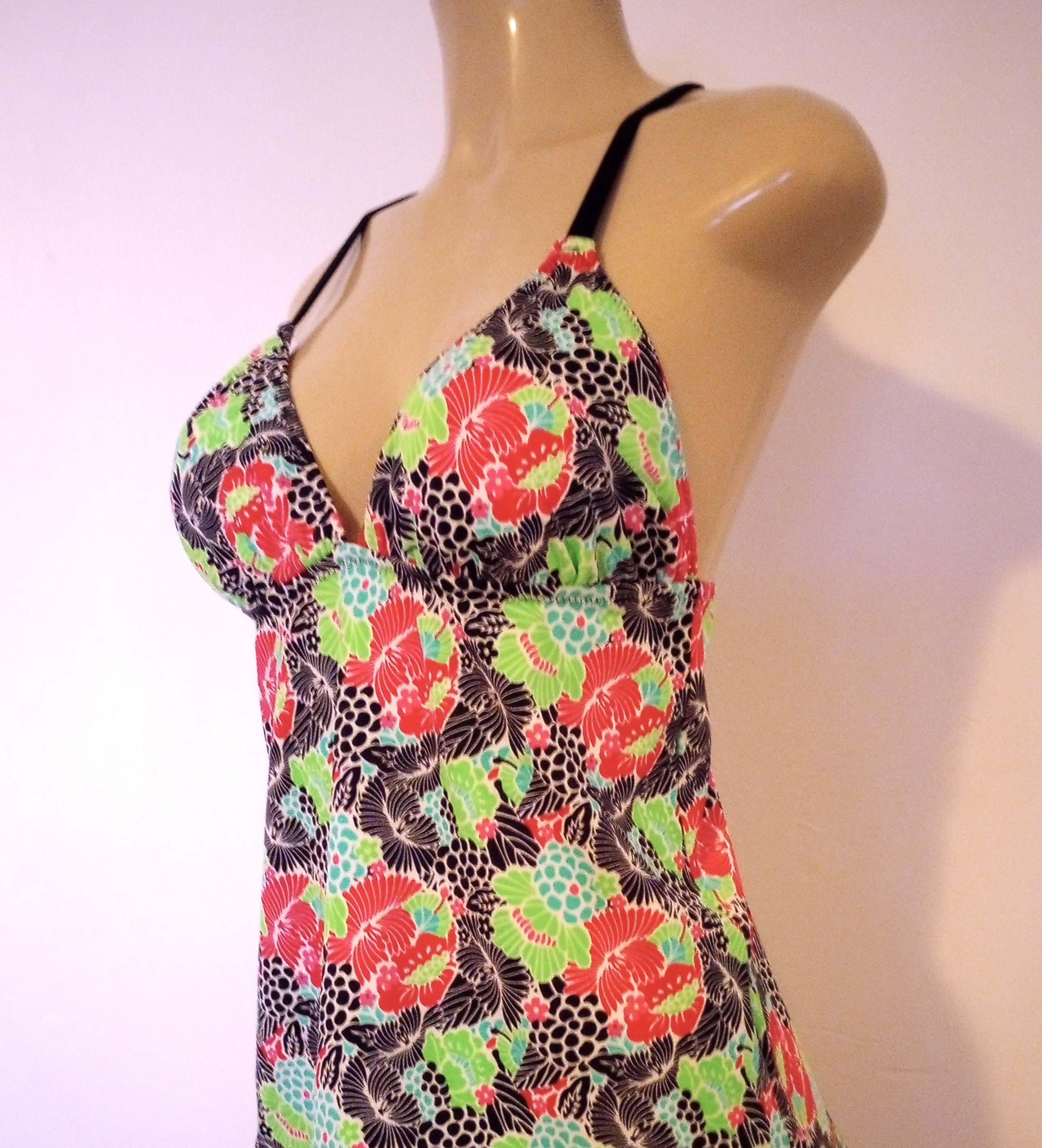Tankini Tops Open Back A, B, C, D, DD, DDD Cup Sizes, Custom Made ...