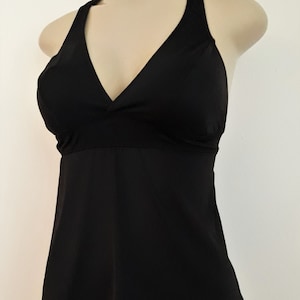 Open Back Tankini Tops, Crisscross Back Swimwear, Women's Tankini ...