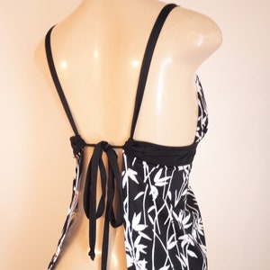 Crisscross Back Tankinis, Apron Style Swimsuit Tops, Tie Back Tankini ...