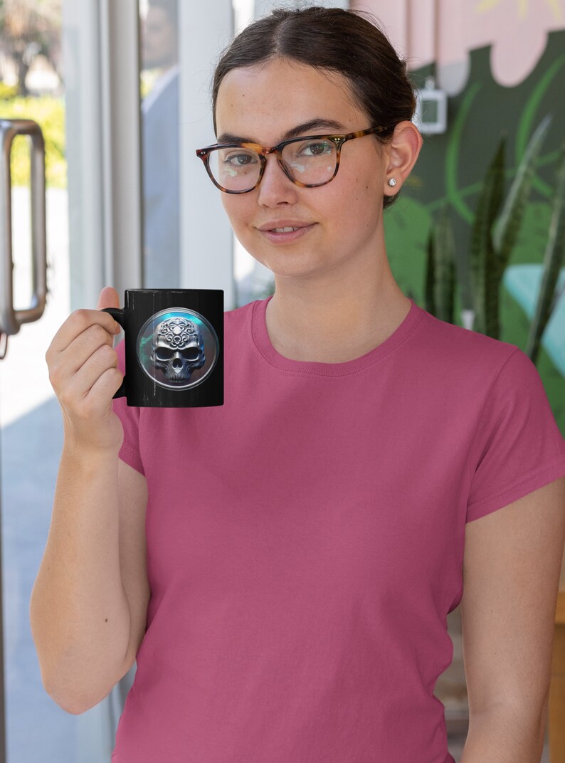 Mug Alien Skull 01 Cup Coffee Tea Alien Unique Cool Design Colorful ...