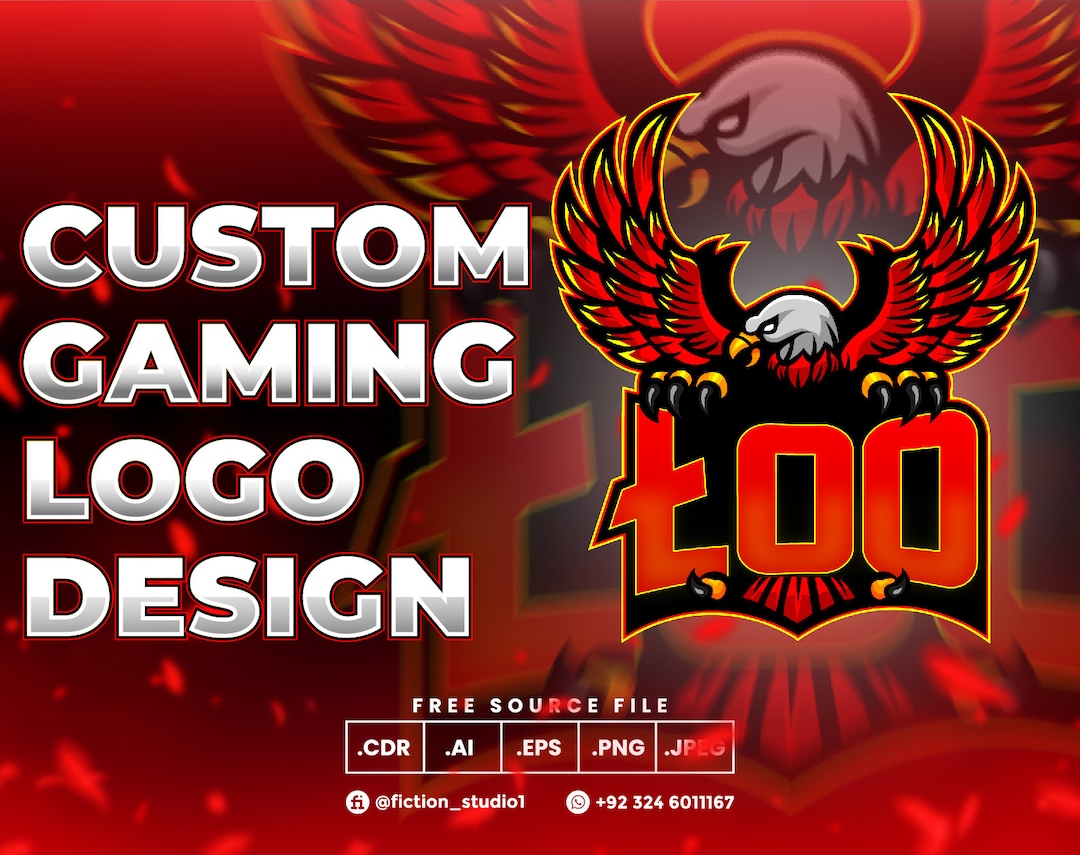 Custom Gaming Logo Gaming Logo Design Twitch Streamer Gaming Logo ...