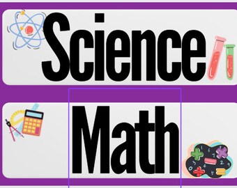 Print and Cut, Subject Labels SVG, Planner Sticker SVG , Back to School ...