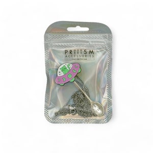Alien Cat UFO Small Spoon Necklace | Mini Cute Novelty Pendant on ...