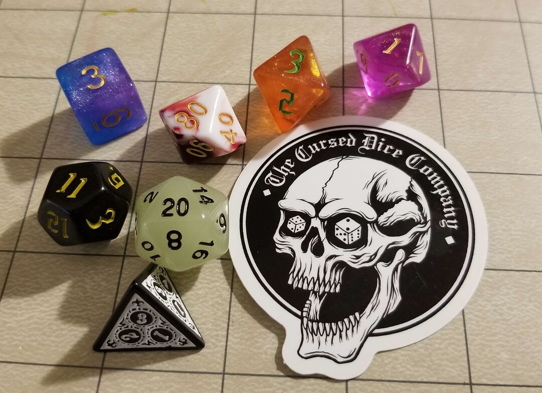 Cursed Dice Standard - Etsy