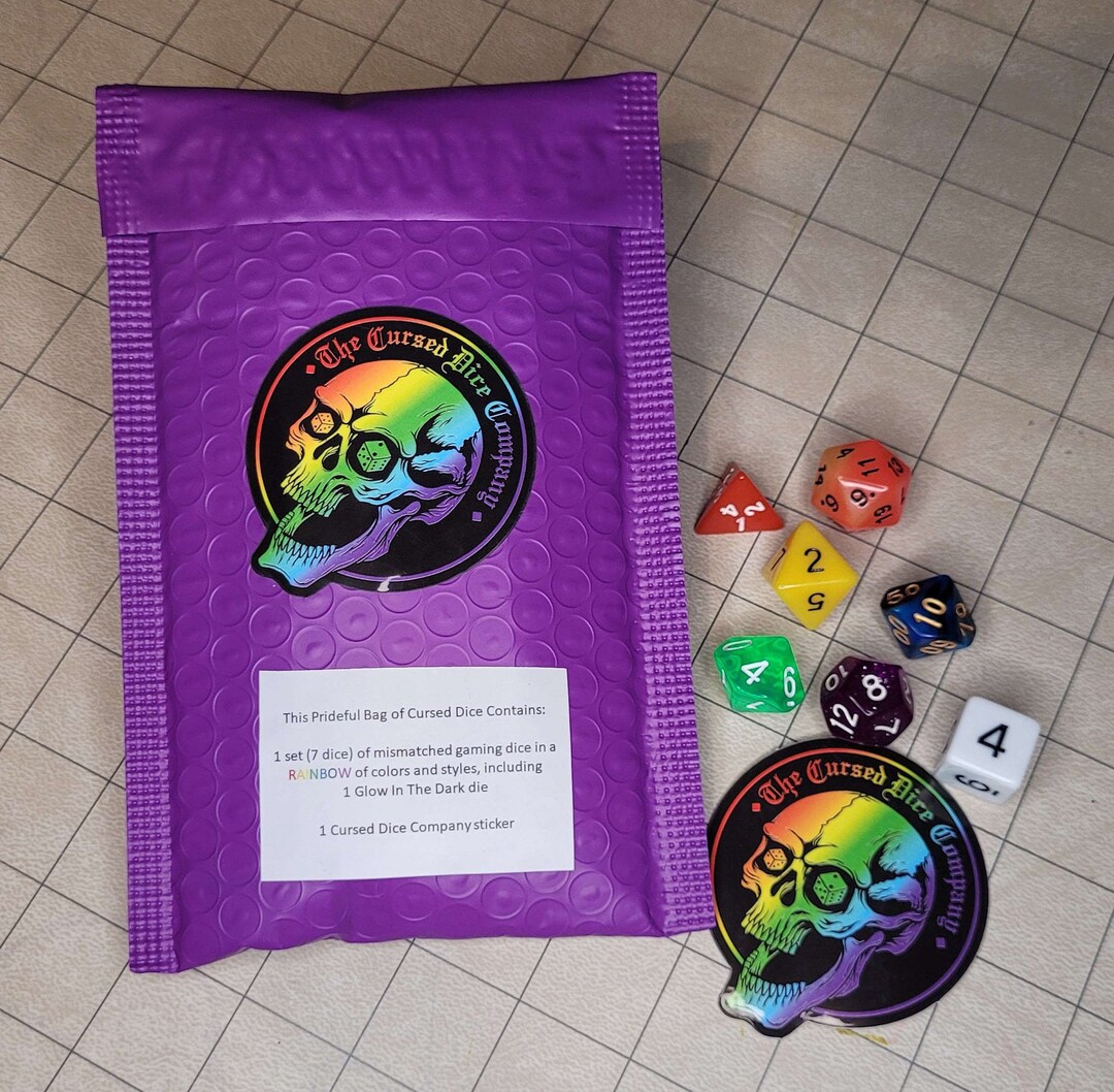 Cursed Dice Pride - Etsy